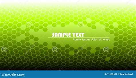 Abstract Green Technical Background Stock Vector Illustration Of Futuristic Ornament 11102507