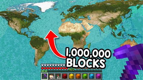 I Built The Earth In Minecraft Survival Youtube