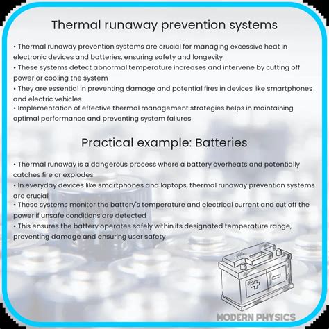 Thermal Runaway Prevention Safety Efficiency And Control