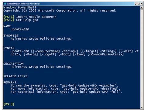 Updating Group Policy On A Dark And Stormy Night Scripting Blog Archived