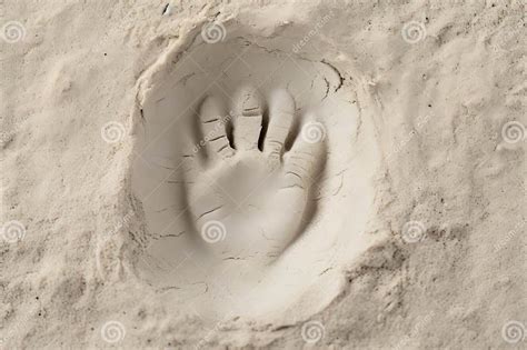 Ancient Human Footprint Preserved In Clay Archeological Discovery Of Clues To Early Human