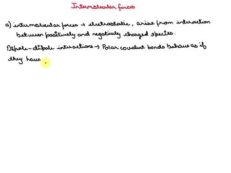 Solved Which Of The Molecules Below Would Have Only Dipole Dipole And Dispersion Forces Present