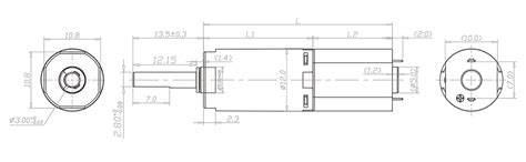 3 24v 소형 브러시 Dc 전동기12mm Zhaowei 드라이브 시스템