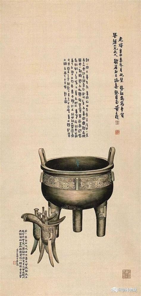 博古图据说每个人看到的第一眼画面都不一样 知乎