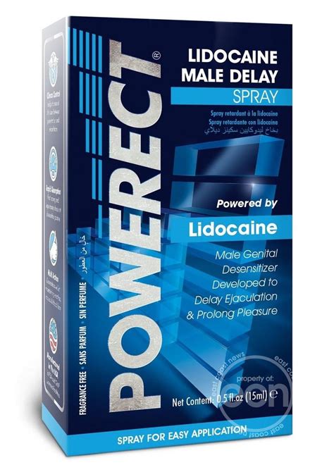 Powererect Lidocaine Delay Spray 15ml