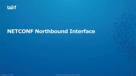 Module 12 Netconf Northbound Interface Ppt