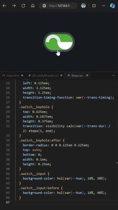 day 072 🤯 css lock toggle animation coding frontend programming webdevelopment software