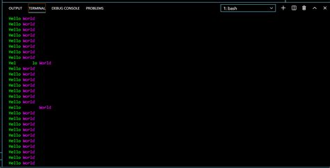 Ansi Colors In Terminal Corrupts Output · Issue 95330 · Microsoft