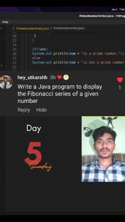 radhesham dhadve on linkedin javaprogramming college 75hardchallenge