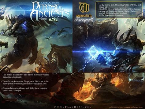 Download Dota Farewell Wc3 Map Hero Defense And Survival Warcraft