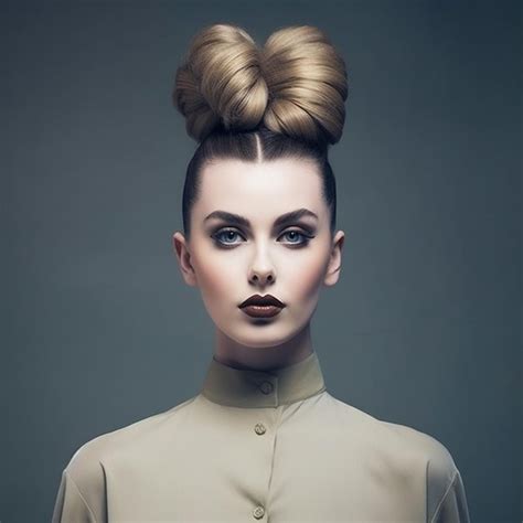 Premium Ai Image Photo Of The Tight Top Knot