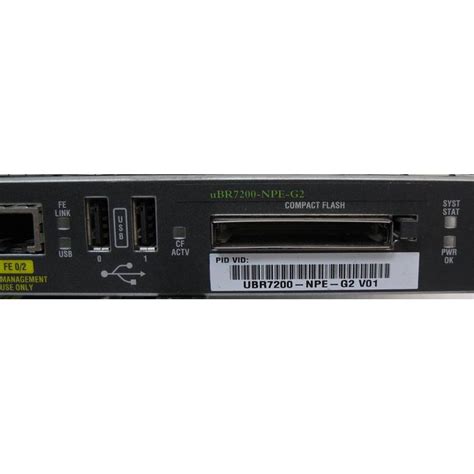 CISCO UBR7200 NPE G2 Network Processing Engine G2 Ordi Spare