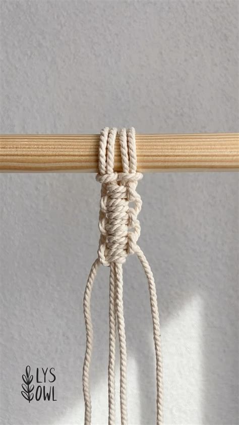 69 ideeën over Macrame uitleg in 2025 macramé macrame knopen macrame patronen