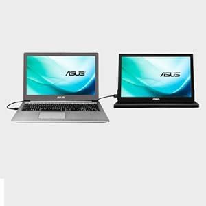 Asus Portable Fhd Ultra Slim Usb Monitor With Smart Case Inch Mb B Buy Online At Best