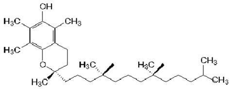 Chemical Structure Of α Tocopherol At Download Scientific Diagram