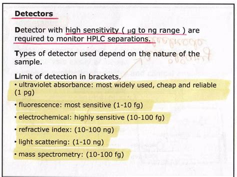 High Performance Liquid Chromatography Hplc Pptx