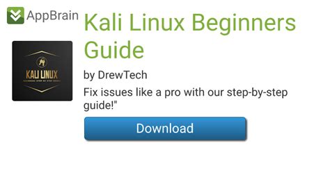 kali linux beginners guide for android free app download