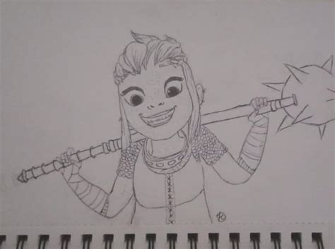 Nimona Sketch R Nimona