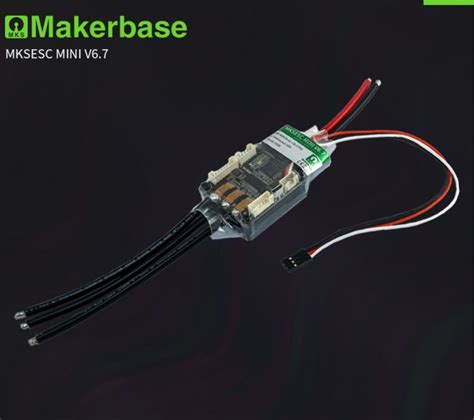 Makerbase Vesc Mini 6 7 Electric Speed Controller For Skateboard With Heat Sink 13s Esc Based On