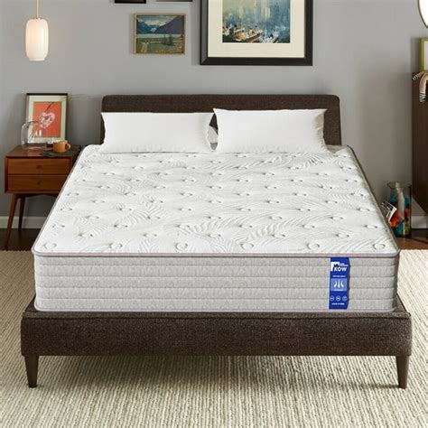 Kow 12 Queen Size Hybrid Mattress Memory Foam And Pocket Spring