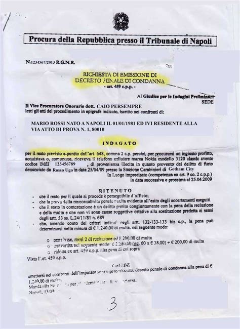 Che Cosa è Il Decreto Penale Di Condanna 15 Giorni Per Decidere