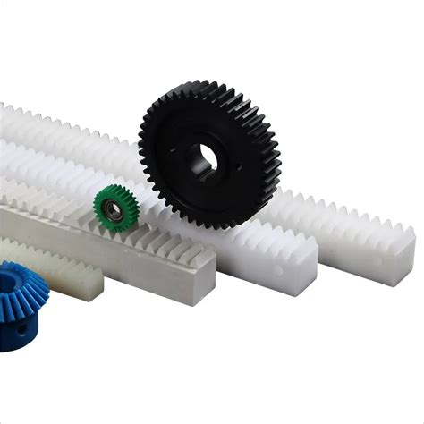 Pom 나일론 Uhmwpe Cnc 유연한 플라스틱 Mc 나일론 랙 기어 나일론 기어 랙 및 피니언
