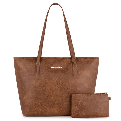 Montana West Tote Bags 여성용 비건 가죽 지갑 및 핸드백 탑 핸들 여성용 숄더백 Kr