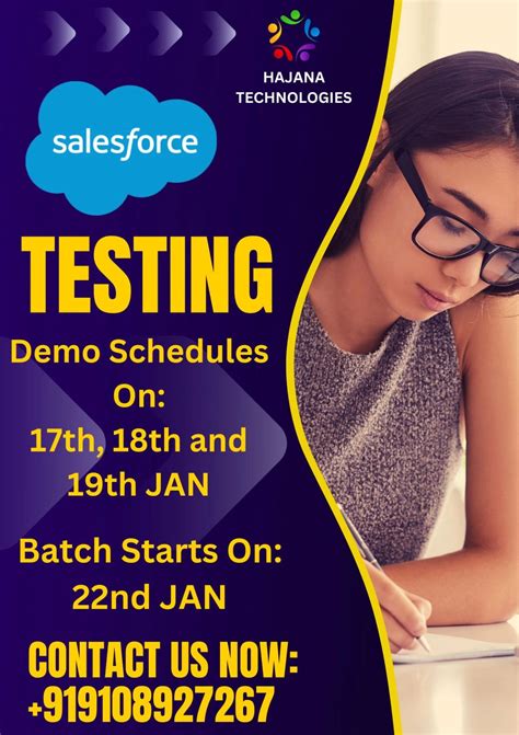 Hajana Technologies Starts Salesforce Testing Hajana Technologies