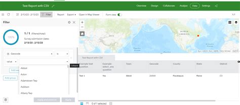 Bug Survey123 Website Filter Data When Form Use Esri Community