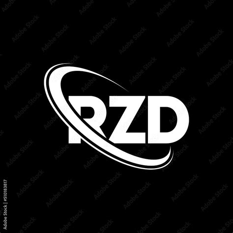 Rzd Logo Rzd Letter Rzd Letter Logo Design Initials Rzd Logo Linked With Circle And Uppercase