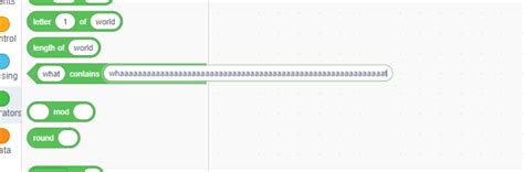 Input Renders Out Of The Block Panel Issue 1255 Scratchfoundation Scratch Blocks GitHub