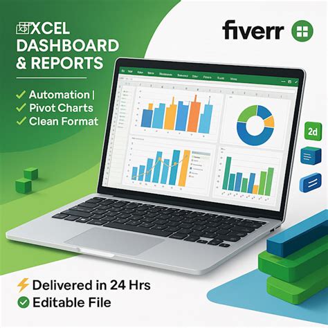 create automated excel dashboards and reports for you by