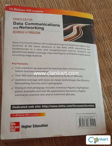 Buy Data Communications And Networking Mcgraw Hill Forouzan Networking Book In Good