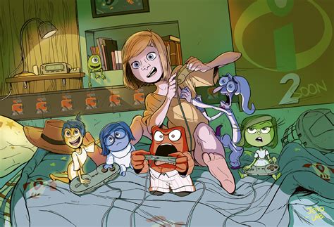 Artstation Inside Out Play With Emotions