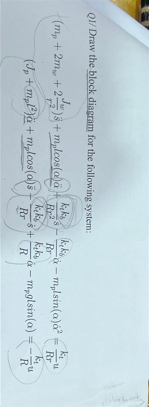 Q1 ﻿draw The Block Diagram For The Following