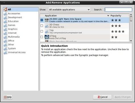 Using Linux Applications Installing And Uninstalling Linux Software