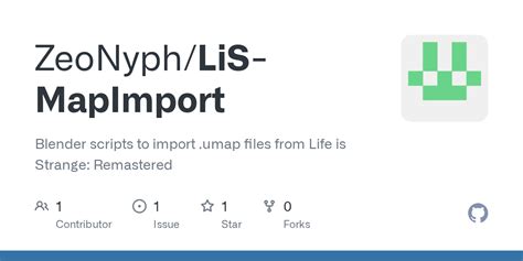 Github Zeonyphlis Mapimport Blender Scripts To Import Umap Files