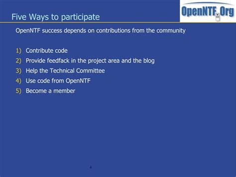 Openntf Overview Dannotes 112311 Ppt