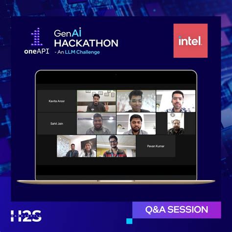 hack2skill on linkedin intel inteldevcloud software oneapi genai