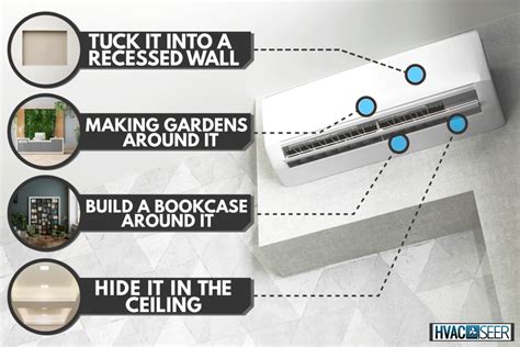 How To Hide Camouflage A Mini Split Unit HVACseer Com