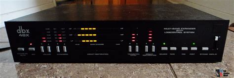 Vintage Dbx 4bx Multi Band Expander Enhancer With Orig Remote Control Manual Photo 1188616