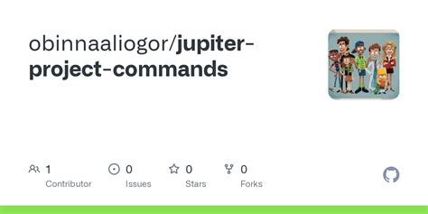 GitHub Obinnaaliogor Jupiter Project Commands