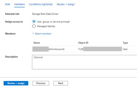 Microsoft Azure Add Storage Blob Owner Role Assignment For Azure Ad