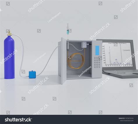 Gas Chromatography Gc Set Instruments Equipment Stock Illustration 1973975510 Shutterstock