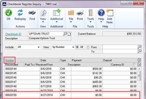 Accounting For Check Numbers In Dynamics Gp Erp Software Blog