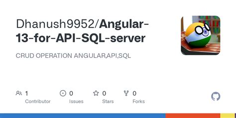 GitHub Dhanush Angular For API SQL Server CRUD OPERATION ANGULAR API SQL