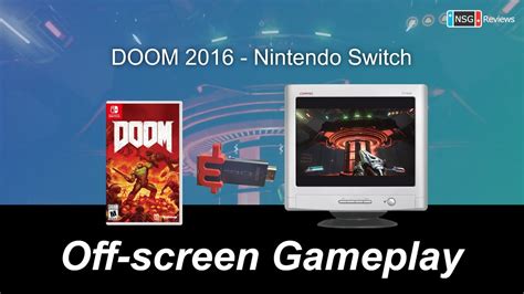 Doom 2016 - Nintendo Switch + CRT + mClassic Gameplay - YouTube