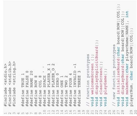 Solved C Programmingplease Complete 1 To 11 In The