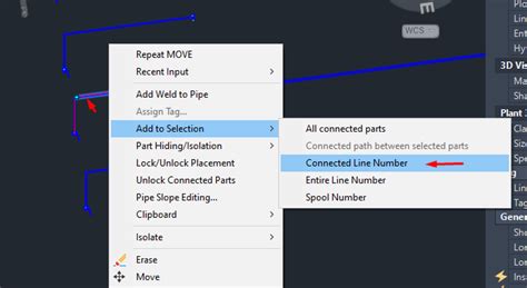 Is There A Quicker Way To Select All Connected Line Number Autodesk Community