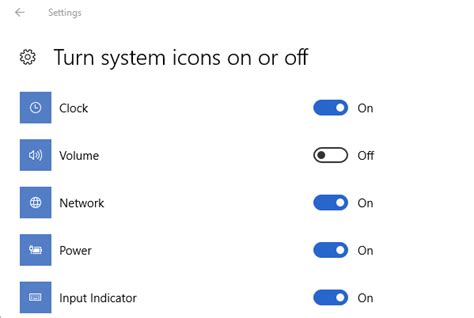 How To Display System Icons On Tray Windows